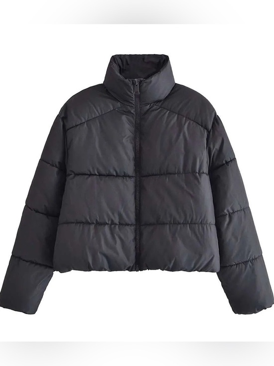 Zara | Jackets & Coats | Zara Black Puffer Jacket | Poshmark